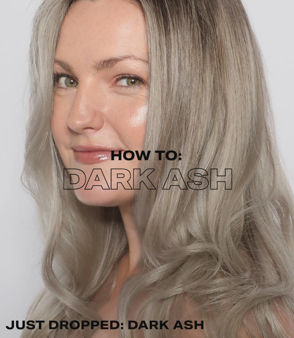 Dark Ash Hair Dye DROP IT Kit | Semi Permanent Colour Kit | SHRINE