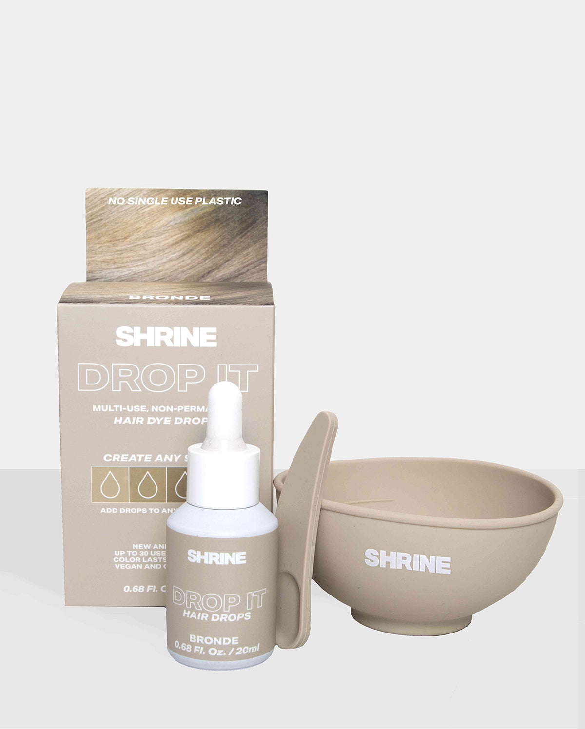 Bronde Hair Dye DROP IT Kit | Semi Permanent Colour Kit | SHRINE