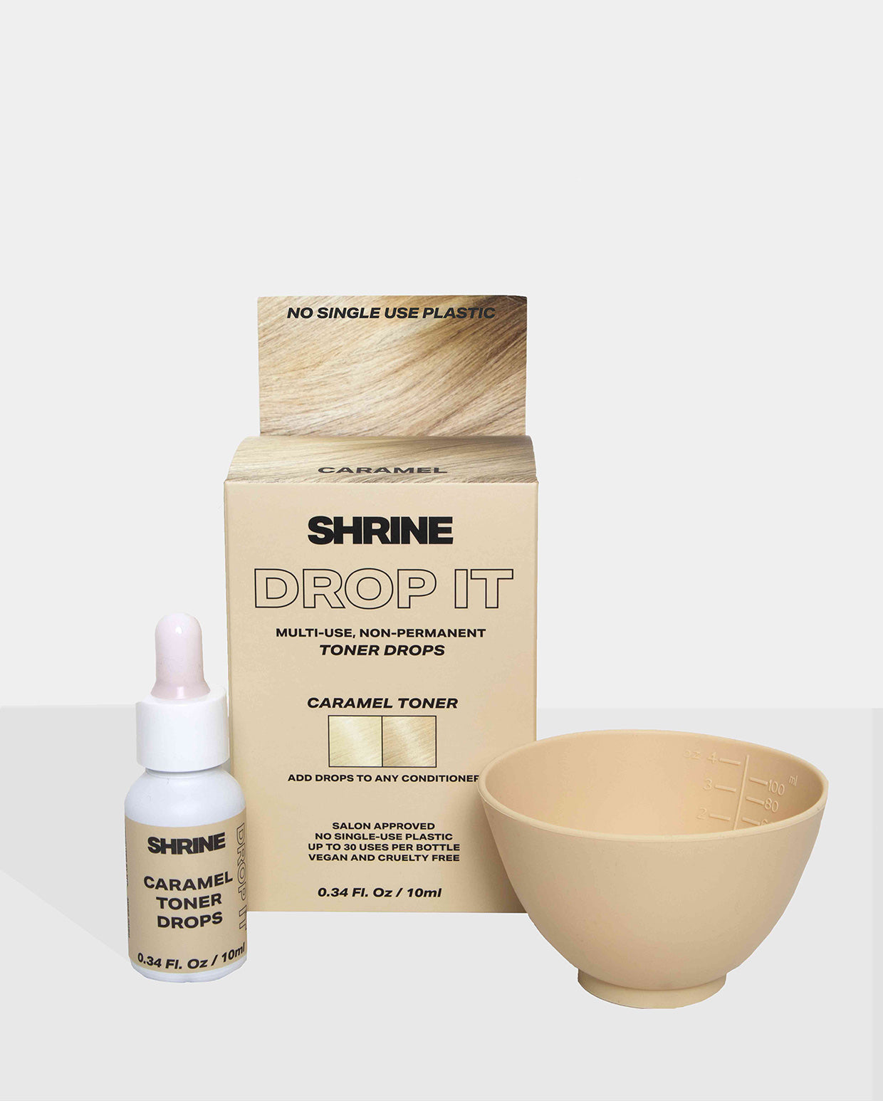 Caramel Blonde Toner DROP IT | Hair Toning Drops | SHRINE