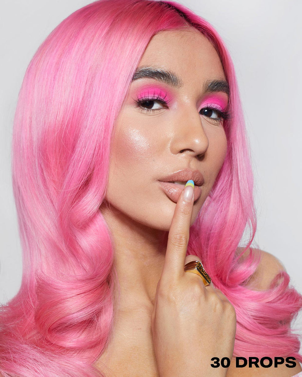 Hot Pink Hair Dye DROP IT Kit | Semi Permanent Colour Kit | SHRINE