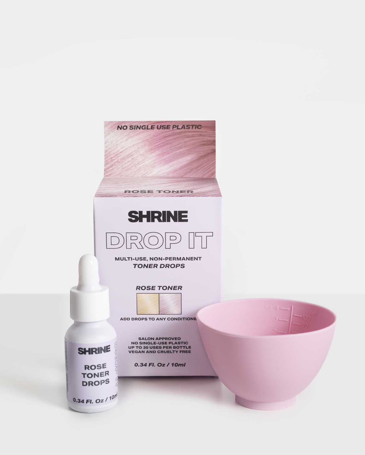 Rose Toner DROP IT | Hair Toning Drops | SHRINE