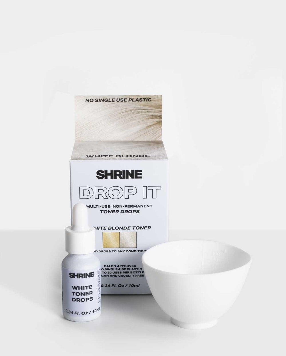 White Blonde Toner DROP IT | Hair Toning Drops | SHRINE