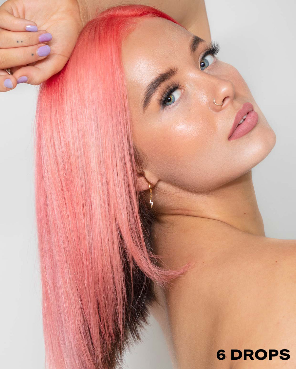 Red Hair Dye DROP IT Kit | Semi Permanent Colour Kit | SHRINE