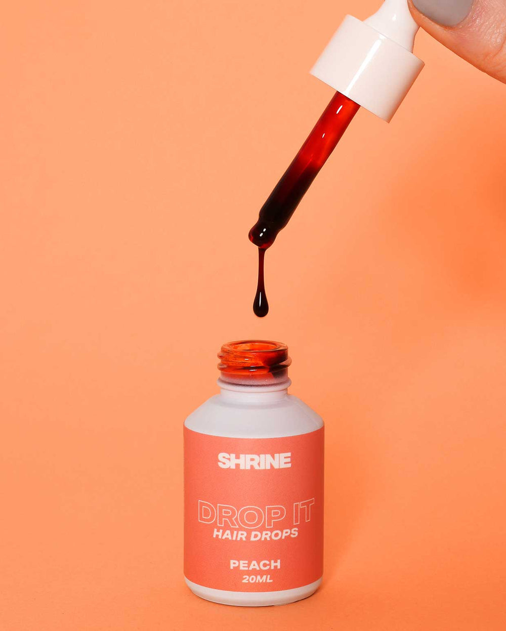 Peach Hair Dye DROP IT Kit | Semi Permanent Colour Kit | SHRINE
