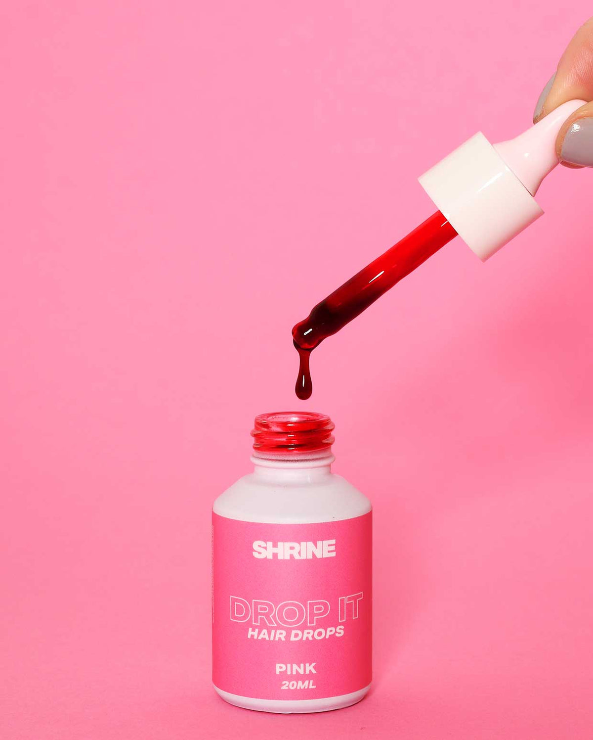 Pink Hair Dye DROP IT Kit | Semi Permanent Colour Kit | SHRINE