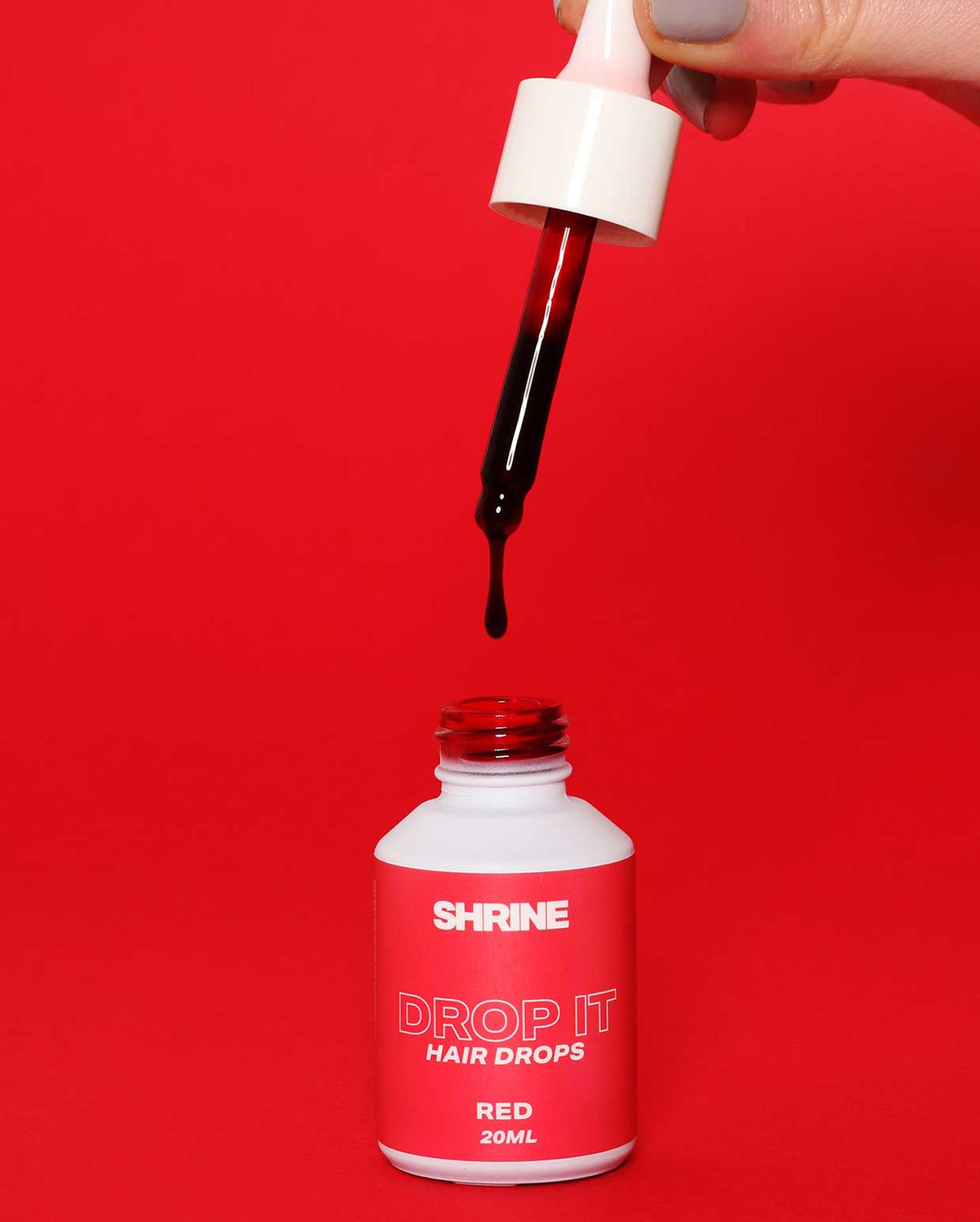 Red Hair Dye DROP IT Kit | Semi Permanent Colour Kit | SHRINE